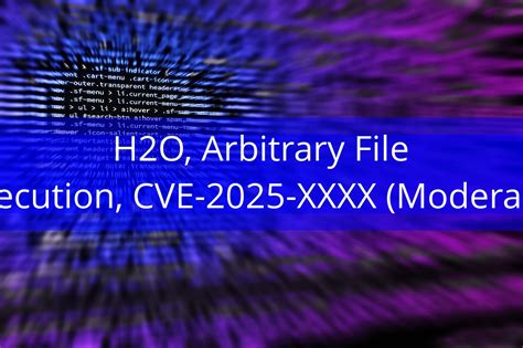 H O Arbitrary File Execution CVE XXXX Moderate DailyCVE