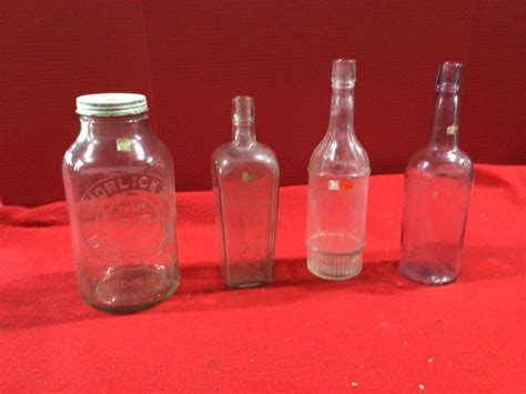 At Auction Horlicks Van Emden And Lake Keuka Bottles