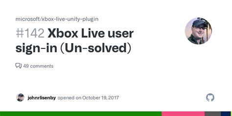 Xbox Live User Sign In Un Solved · Issue 142 · Microsoftxbox Live