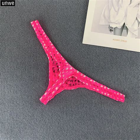 Сексуальные трусики бикини мужское ультратонкое Прозрачное нижнее белье для геев стринги