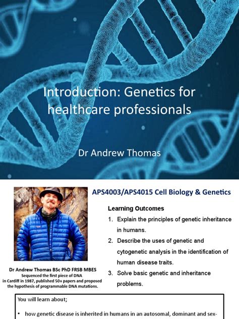 Genetics Lecture 1 Pdf Science And Mathematics