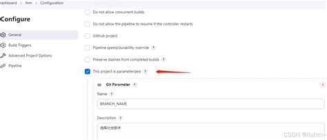 jenkins参数化构建详解 this project is parameterized csdn博客