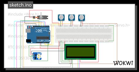 Dispensador De Comida Wokwi ESP32 STM32 Arduino Simulator