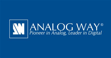 Analog Way Recrute Un Technicien Réparation Sav Hf