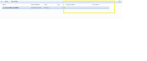 update version attribute of a powershell file stack overflow