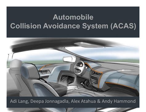 Pdf Automobile Collision Avoidance System Acas · Collision Avoidance System Acas