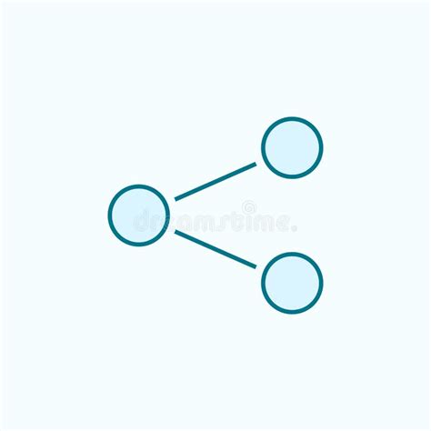 Conjugate Colored Line Icon Simple Colored Element Illustration Conjugate Outline Symbol