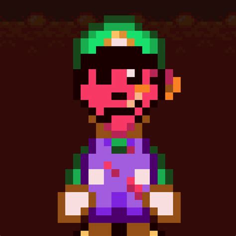 Luigi Ihy Pixelcraftian Characters