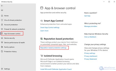How To Enable Or Disable Smartscreen On Windows 11