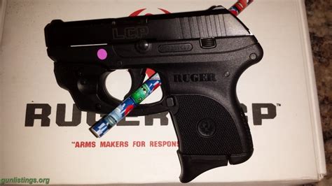 Pistols Ruger Lcp 380acp Lasermax Centerfire Pistol
