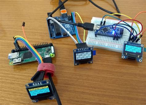 dqsoft display oled de 0 96 com conector de 6 pinos