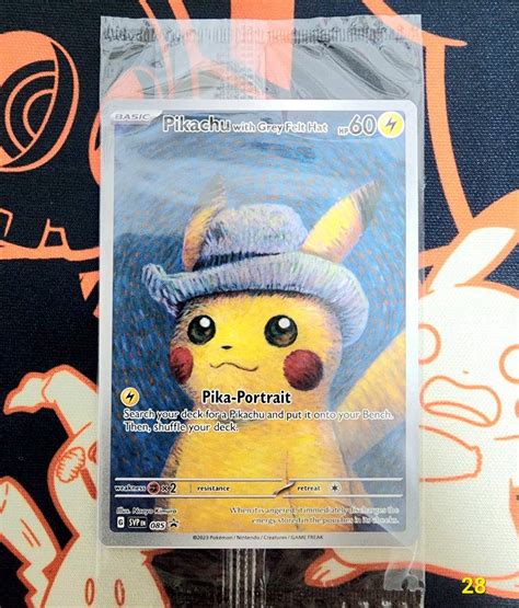 【海外限定】新品 ゴッホ ピカチュウ プロモ ポケモンカード 28 ポケモンカードゲーム