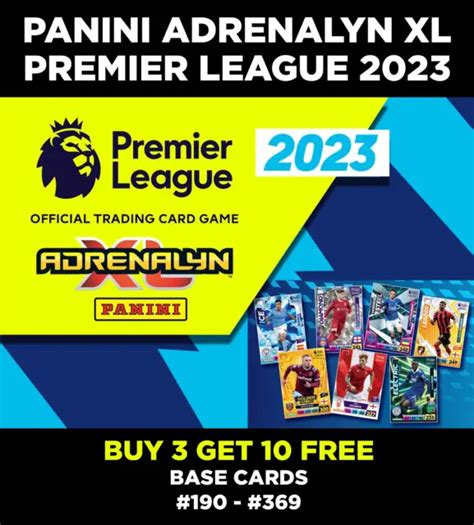 Panini Adrenalyn Xl Premier League 2024 2023 2024 Base Cards 190