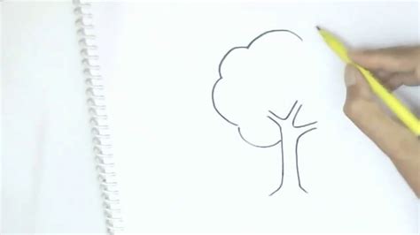 How To Draw A Tree Easy Steps Step By Step For Beginners YouTube