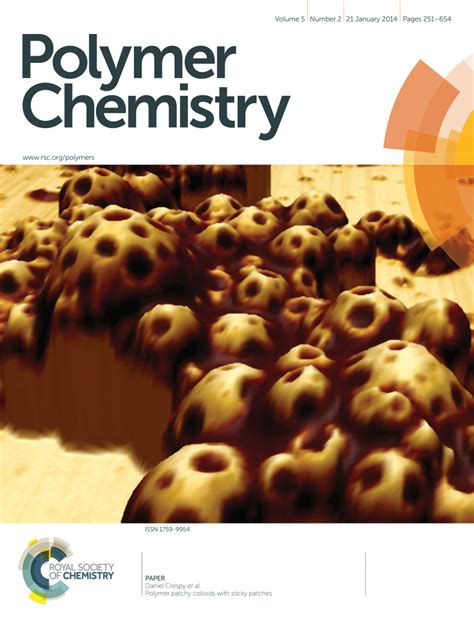 Pdf Polymer Patchy Colloids With Sticky Patches