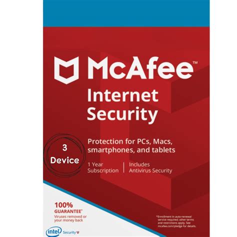 Mcafee Internet Security 3 Device 1 Year Techsign Bangladesh