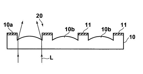 Micro Lens Array Optical Member And Method Of Producing Micro Lens