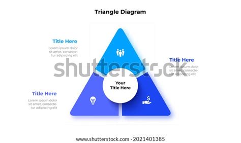 2 676 3 Part Triangle Chart Images Stock Photos 3D Objects Vectors