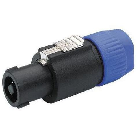 Speakon 4 Pin Inline Female Connector With Strain Relief
