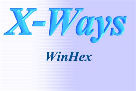 WinHex CDFS Digital Forensic Products Training Services