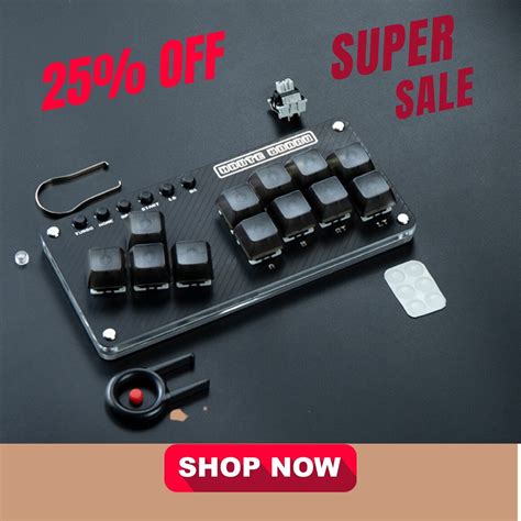 Mini Hitbox Controller Style Hitbox Arcade Stick Leverless Controller