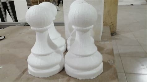 шахматные фигуры из пенопласта Youtube