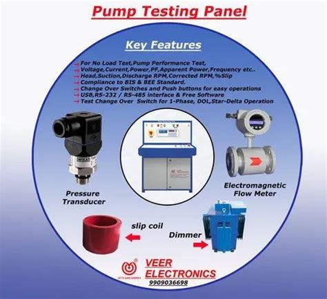 Pump Testing Panel Automatic Pump Testing Panel Oem Manufacturer From