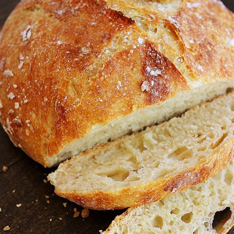 No Knead Crusty Artisan Bread The Comfort Of Cooking