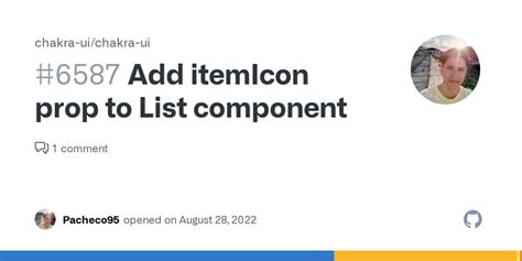 Add Itemicon Prop To List Component · Issue 6587 · Chakra Uichakra Ui