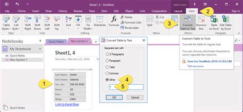 OneNote S Outlook Mail Merge Example Office OneNote Gem Add Ins