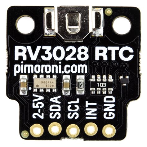 Rv3028 Real Time Clock Rtc Breakout Pishopca
