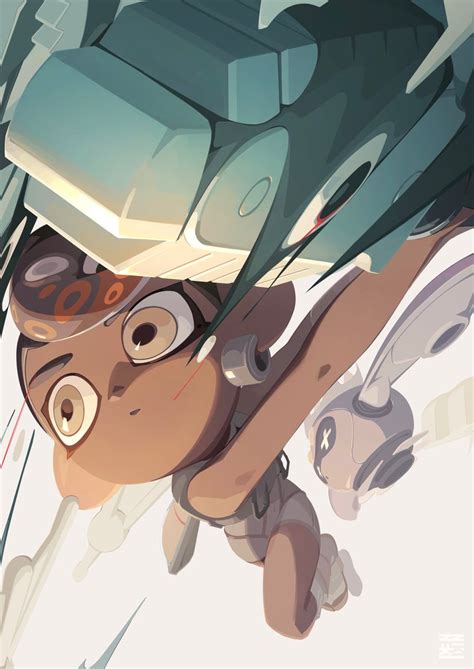 Agent 8 And Pearl Drone Splatoon And 2 More Drawn By Odonkikun Danbooru