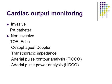 Cardiac Output Monitoring Monica Morosan Typical Value