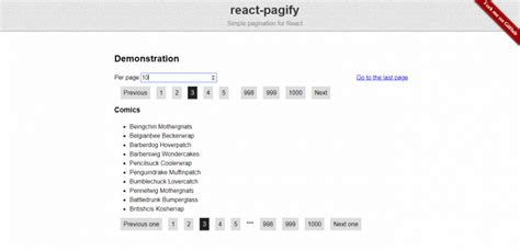 React Pagination Component Libraries And Examples Onaircode