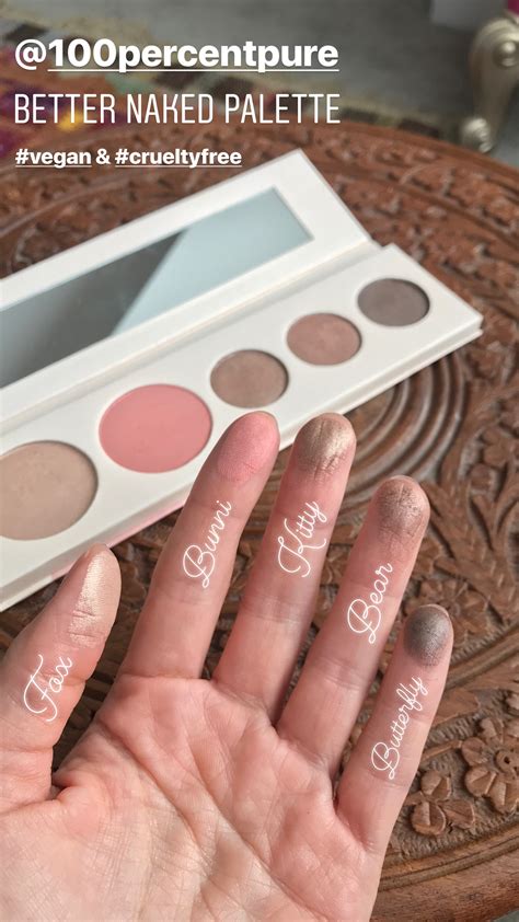 First Impressions New 100 Pure Better Naked Palette Vegan Beauty
