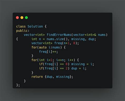 Leetcode Problem 645 Set Mismatch Dev Gupta Posted On The Topic
