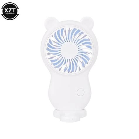 Blanc Mini Ventilateur De Poche Portable Chargement Usb Vent De Bain Créatif Bureau