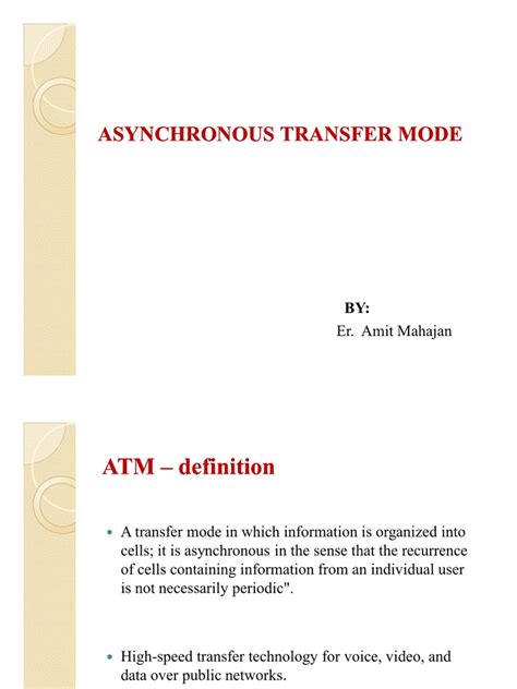 Asynchronous Transfer Mode Pdf Asynchronous Transfer Mode Computer Network