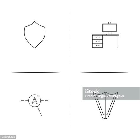 網路安全簡單線性圖示集簡單大綱圖示向量圖形及更多圖示圖片 圖示 寫字台 技術 Istock 網路安全簡單線性圖示集簡單大綱圖示向量圖形及更多圖示圖片 圖示 寫字台 技術 Istock