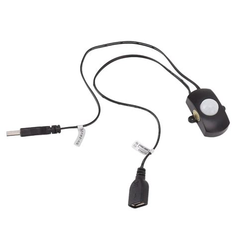 Motion Activated Sensor Pir Sensor Usb Smart Motion Detector Switch For Led Strip Light Dc 5v To