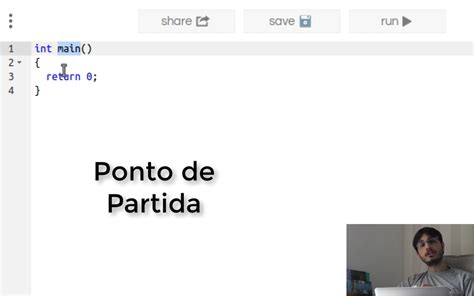 Programação em C Seu primeiro programa em 7min e 40s Tiago Salem Programação em C Seu primeiro programa em 7min e 40s Tiago Salem