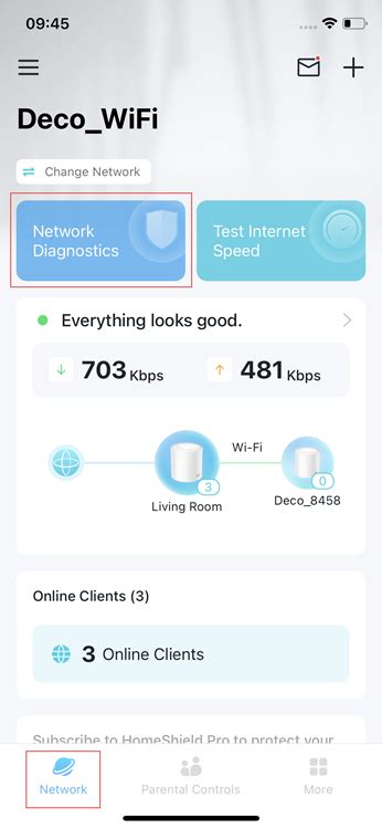 how to configure the homeshield scan feature on a tp link router deco
