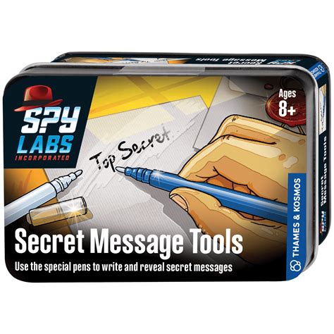 spy labs secret message tools pack of 10 science and nature