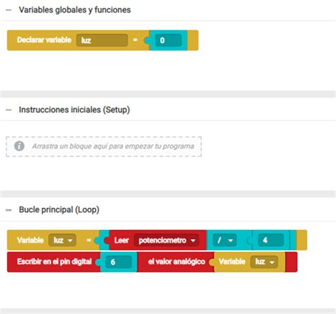 BLOG TECNOESO Raúl P POTENCIÓMETRO EN ARDUINO