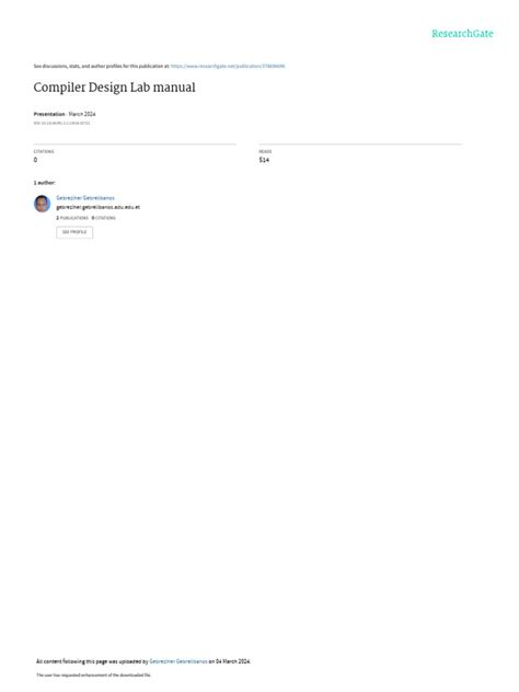 Compilerdesign Book Pdf Compiler Computer File
