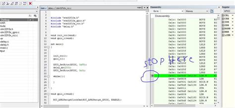 Problem With Iar Debug Stmicroelectronics Community