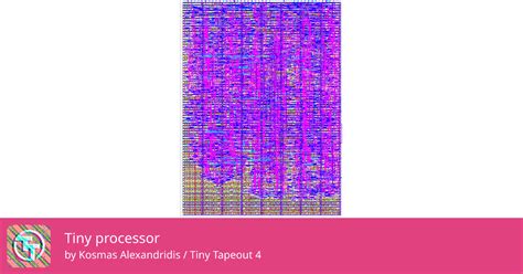 102 Tiny Processor Quicker Easier And Cheaper To Make Your Own Chip
