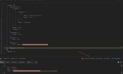 Using Rest Api Returns Internal Server Error