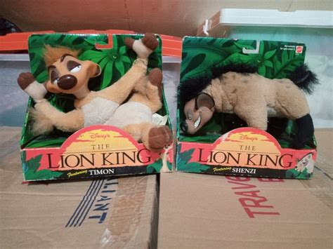 1994 Mattel Lion King Timon And Shenzi On Carousell