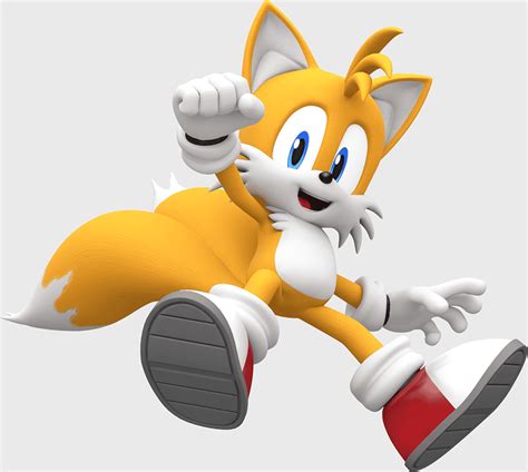 Tails Sonic The Hedgehog Cartoon Character Mascot Video Game Figurine